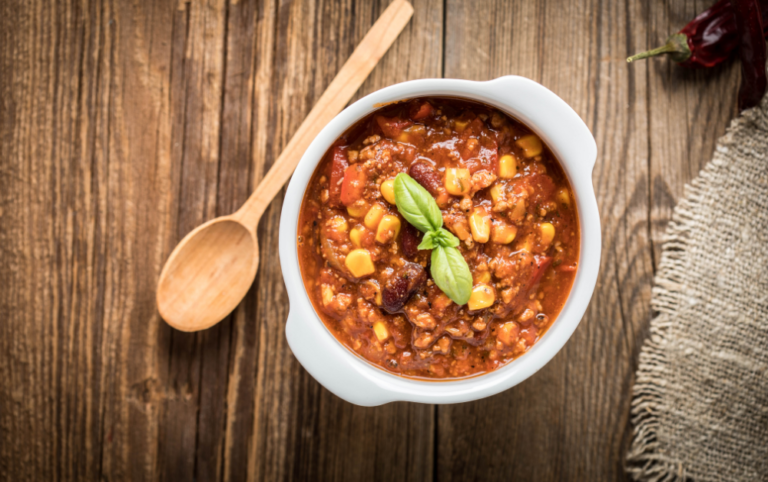 Easy Plant Based 4 Bean Chili - Naturally You